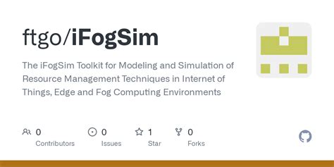github ftgo ifogsim the ifogsim toolkit for modeling and simulation