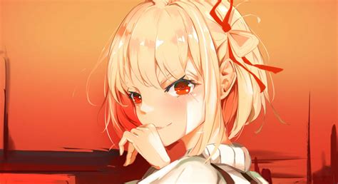 2560x1394 Resolution Lycoris Recoil Hd 2560x1394 Resolution Wallpaper
