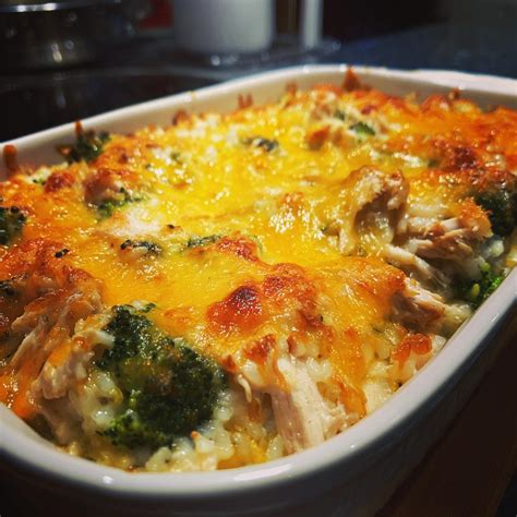 Cheesy Chicken Rice And Broccoli Casserole A Comforting Delight