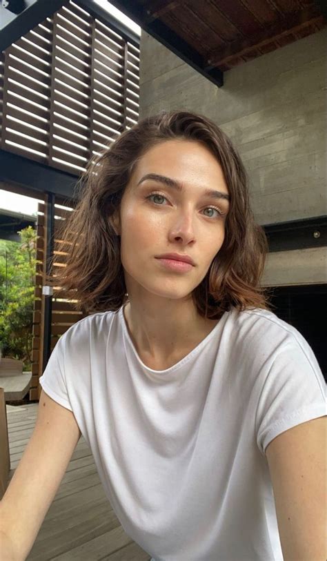 Nicole Neumann Selfie Прически Женщина