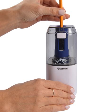 Westcott Ipoint® Aura Electric Pencil Sharpener Assorted Colors 1721