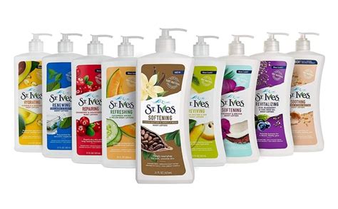 St Ives Body Lotion Oatmeal And Shea Butter 21 Ounce Pack Of 4