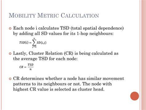 Ppt A Mobility Metric Based Dynamic Clustering Algorithm For Vanets Powerpoint Presentation