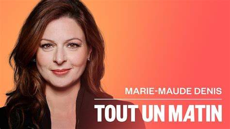 Comprendre La Dépendance Et Litinérance Avec Marie Maude Denis Ohdio Radio Canada