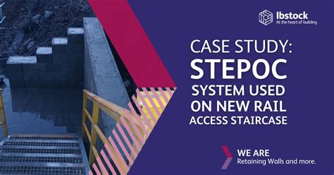 Ibstock Anderton Concrete On Linkedin Stepoc Retainingwalls Railway Simplicity