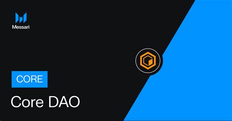 Core Dao Research News Live Price Ai Summary Messari