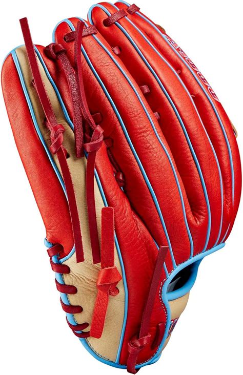 Wilson 2024 A1000 Outfield Baseball Gloves 1225″ And 125″red