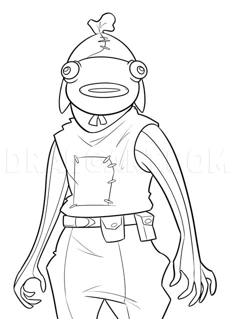 Fish Stick Drawing At Jimmy Lewis Blog