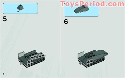 Lego 6869 Quinjet Aerial Battle Instructions And Parts List