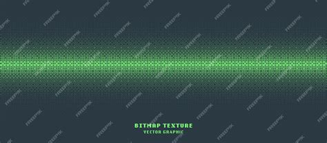 Premium Vector Dither Pattern Bitmap Texture Straight Horizontal Border Abstract Wallpaper