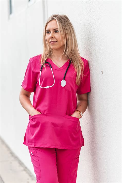 Are Pink Scrubs The New Nursing Scrubs Uniforms Trend Simply Scrubs