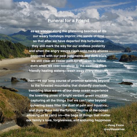 Funeral For A Friend — My Life As A River