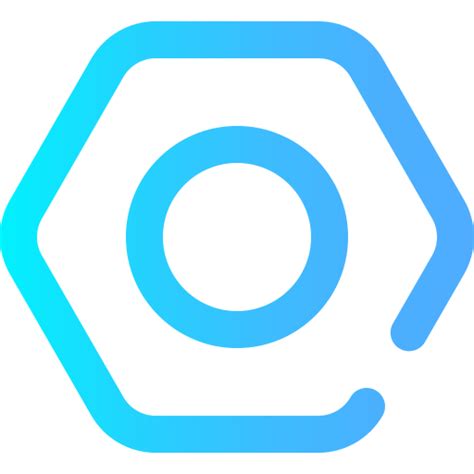 Nut Super Basic Omission Gradient Icon