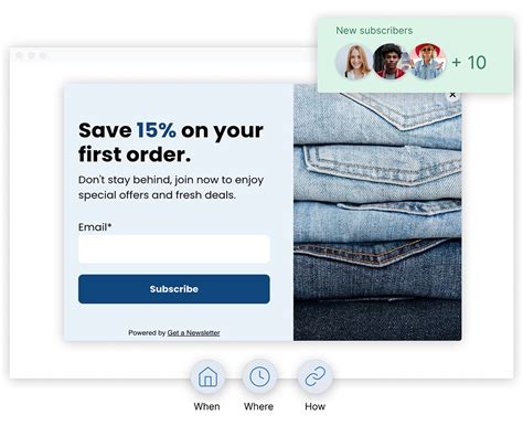 convert visitors with popup forms get a newsletter