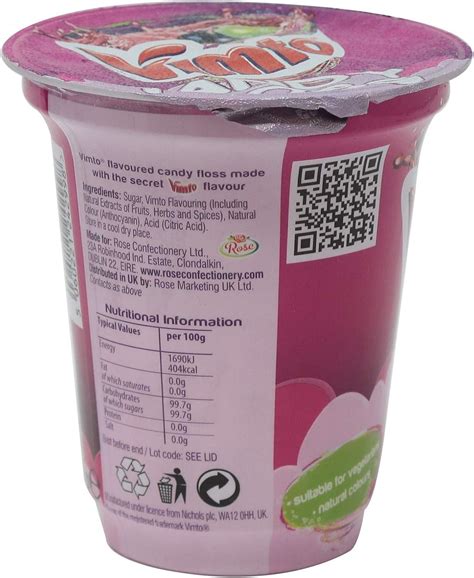 Vimto Candy Floss 20g Buy Now With Express International Delivery