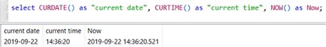 Data Virtuality Sql Date And Time Functions
