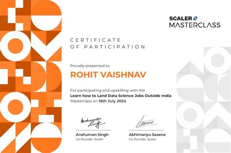 Rohit Vaishnav On Linkedin Masterclass Careergrowth Datascience Professionaldevelopment