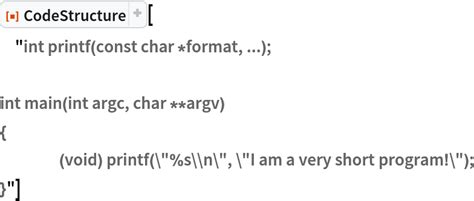 CodeStructure Wolfram Function Repository