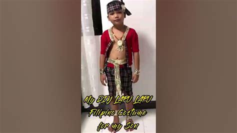 My Diy Lapu Lapu Costume For My Son Filipino Costume Philippines 🇵🇭