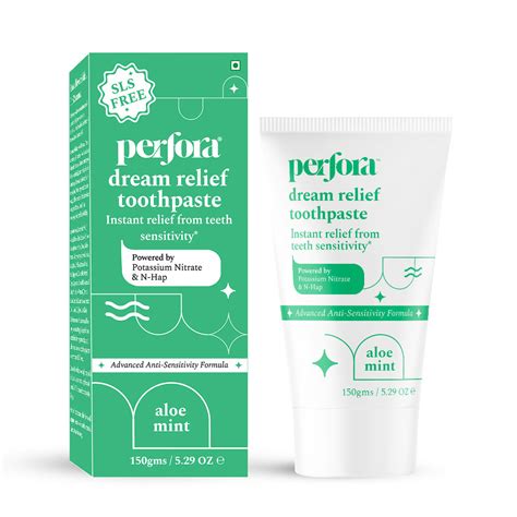 Dream Relief Anti Sensitivity Toothpaste 100 Safe And Effective