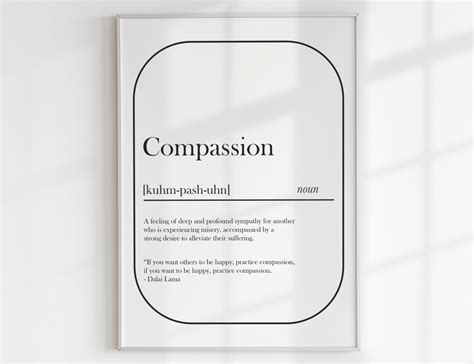 Compassion Definition Digital Download Etsy Canada