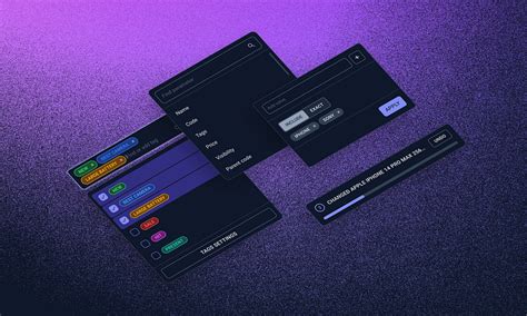 Table Filters By Artur Trifonov On Dribbble Table Filters By Artur Trifonov On Dribbble