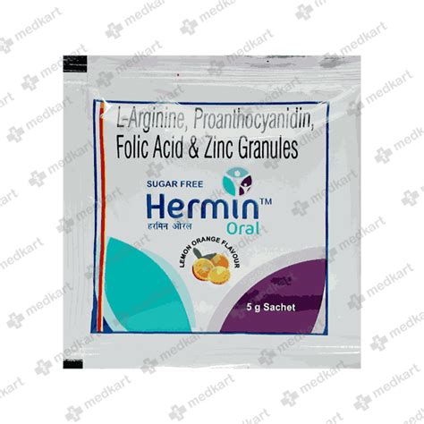 Hermin Oral Granules 5 Gm Price Composition And Generic Alternatives