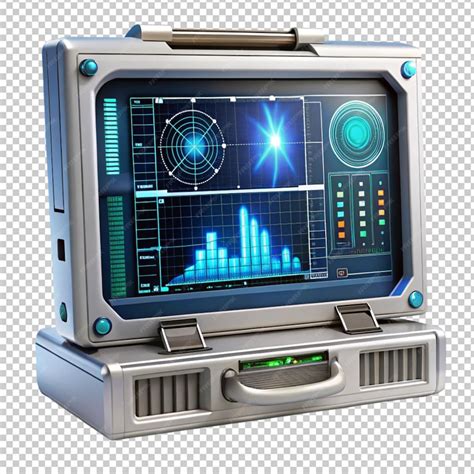 Sci Fi Analyzer Premium Ai Generated Psd