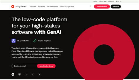 Outsystems スマートで安全なローコードai開発によるデジタルトランスフォーメーションの加速 Aitoolnet