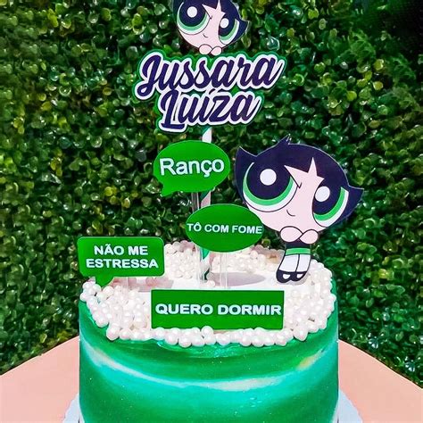 Topo De Bolo Meninas Super Poderosas Docinho Personalizado Artofit