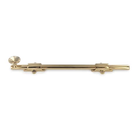 Heavy Duty Surface Door Bolts Collection Solid Brass 12 Heavy Duty Surface Bolt In Pvd Brass