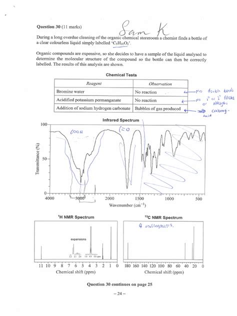 Nmr Practice Questions Pdf