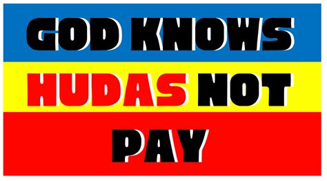 12 God Knows Hudas Not Pay By Benjie De La Peña