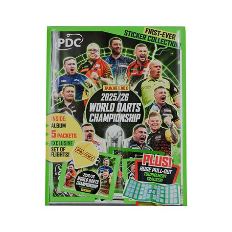 Pdc 2026 World Championship Darts Sticker Collection Paninis