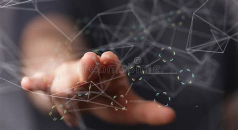 Media Binary Code Interface Digital Touch Stock Image Image Of Electronic User 203886269