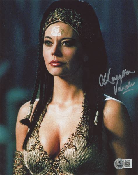 Musetta Vander Mortal Kombat Authentic Signed 8x10 Vertical Photo Bas 1