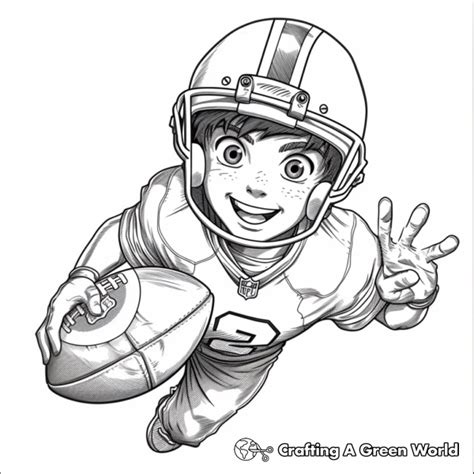 Football Coloring Pages Free And Printable
