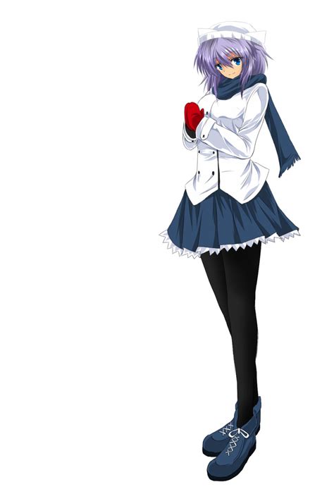 Safebooru 1girl Alternate Costume Black Legwear Blue Eyes Blush