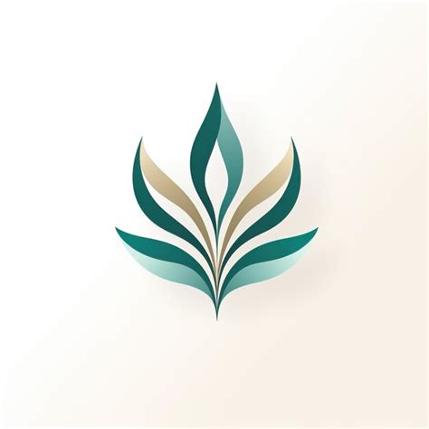 Premium Ai Image Green Leaf Logo
