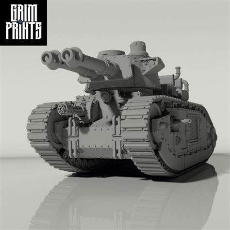 Grim Prints Battle Tank Wargaming Wwii