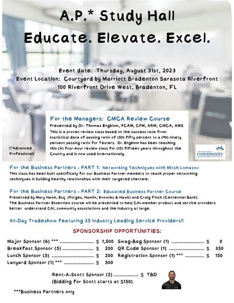 Looking Forward To Attending The Event And Presenting Ph D Thomas Engblom Cpm Pcam