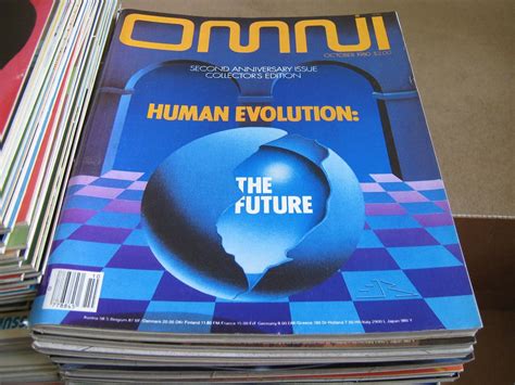 Omni Magazine October 1980 Featuring Human Evolution Second