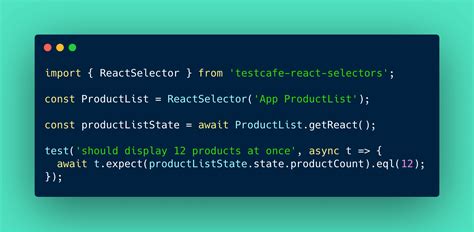 React Specific Selectors In Testcafe Marques Woodsons Technical Blog