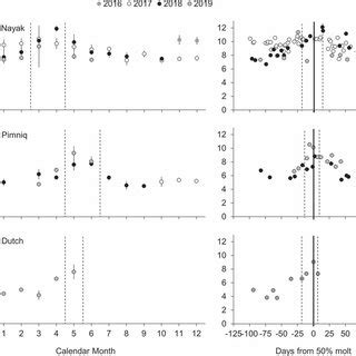 Longitudinal RMR Data Collected For One Bearded Seal Over 3 Years Left Download Scientific