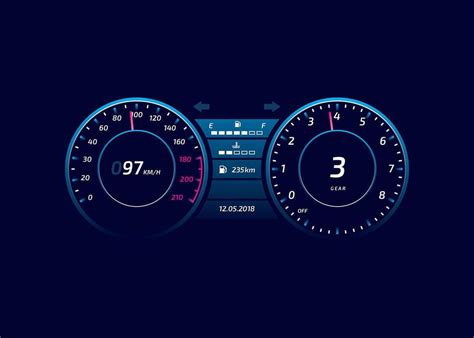 Car Speedometer Vector Art Icons And Graphics For Free Download