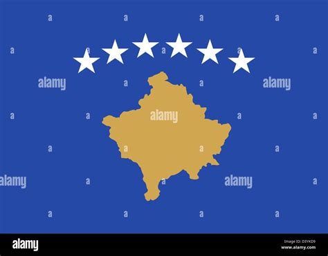 National Flag Of Kosovo Country World Kosovo Background Wallpaper