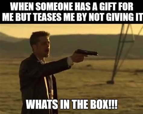 Se7en Memes 🥺 Se7en Davidfincher Bradpitt Whatif Humor