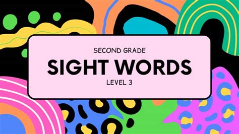 2nd Grade Dibels Level 3 Slides By Latkin Powell Sharing Is Caring