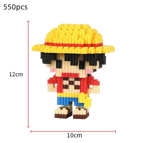 Mini Bloques De Construcción De Anime Luffy Joe Ba Sorong Chopper