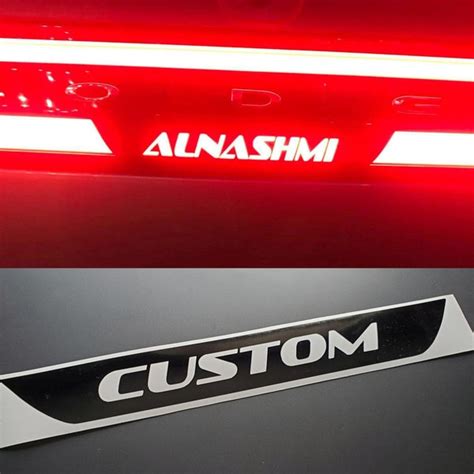 Tail Light Decal Etsy